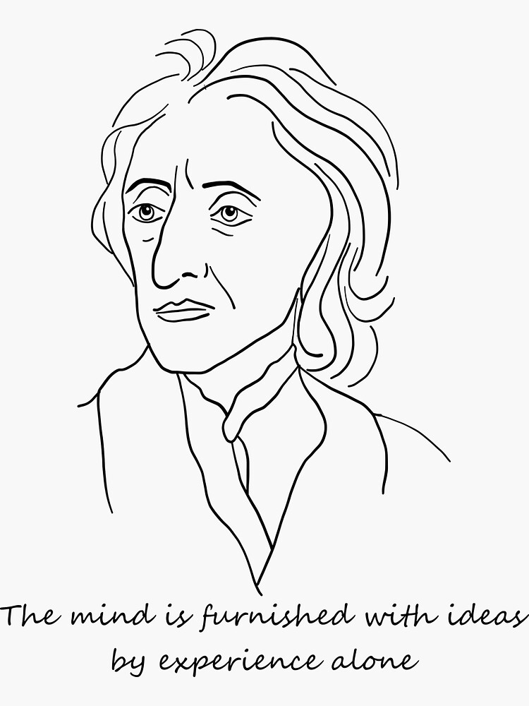 "John Locke " Sticker for Sale by AlexandarBelic | Redbubble