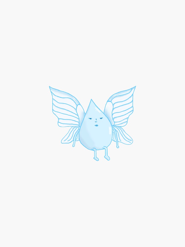 "Teardrop Fairy design" Sticker for Sale by LarkaArt | Redbubble