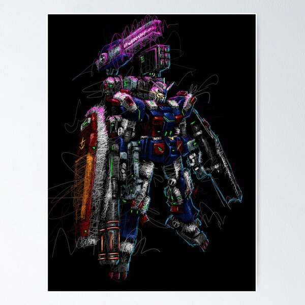 "Gundam thunderbolt" Poster for Sale by Shawngkolon | Redbubble