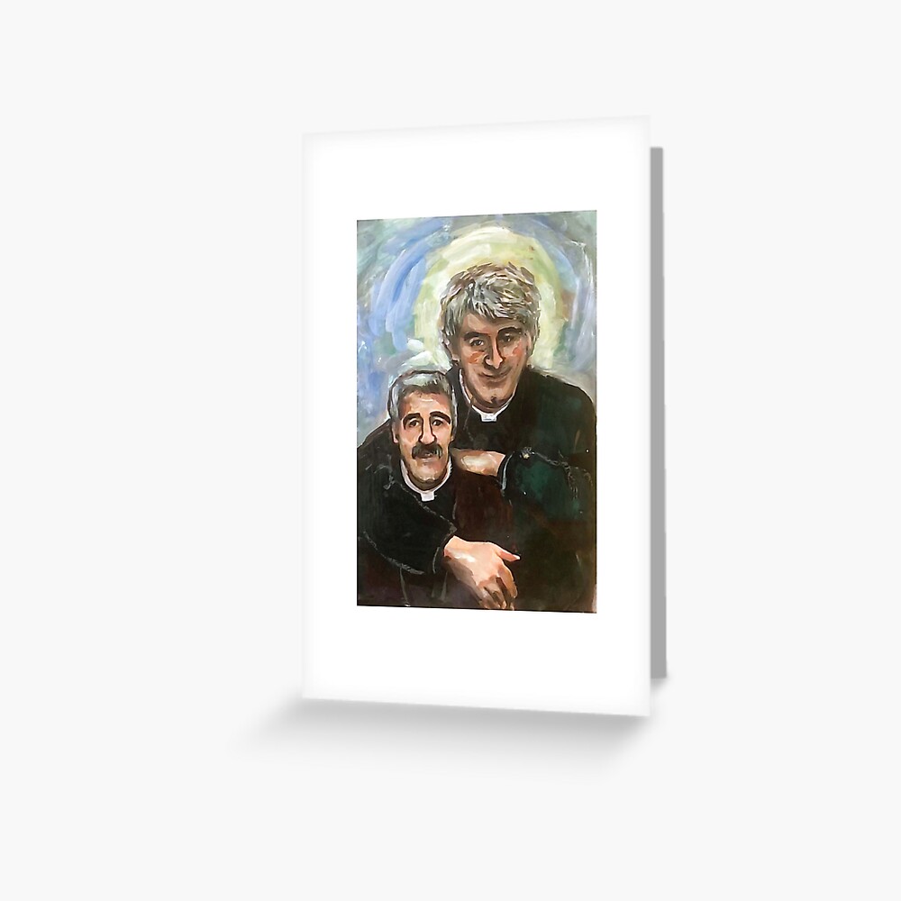 "Entertaining Father Stone (Father Ted)" Greeting Card for Sale by ...
