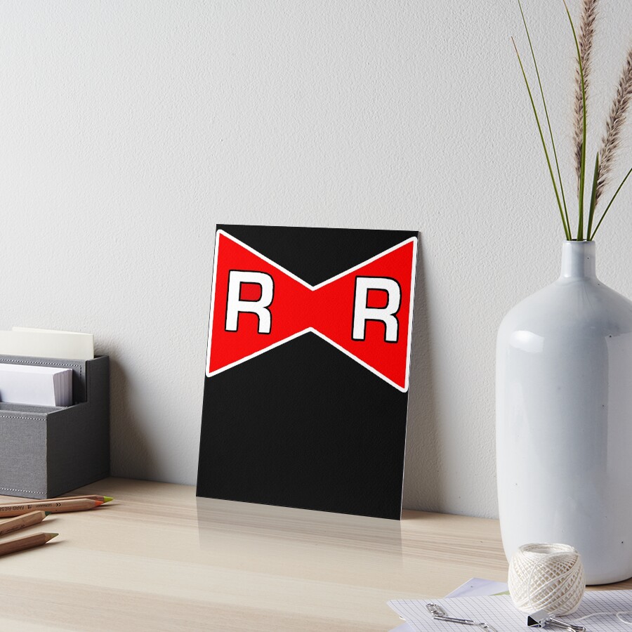 "Best seller red ribbon army logo" Art Board Print by concep9920 ...