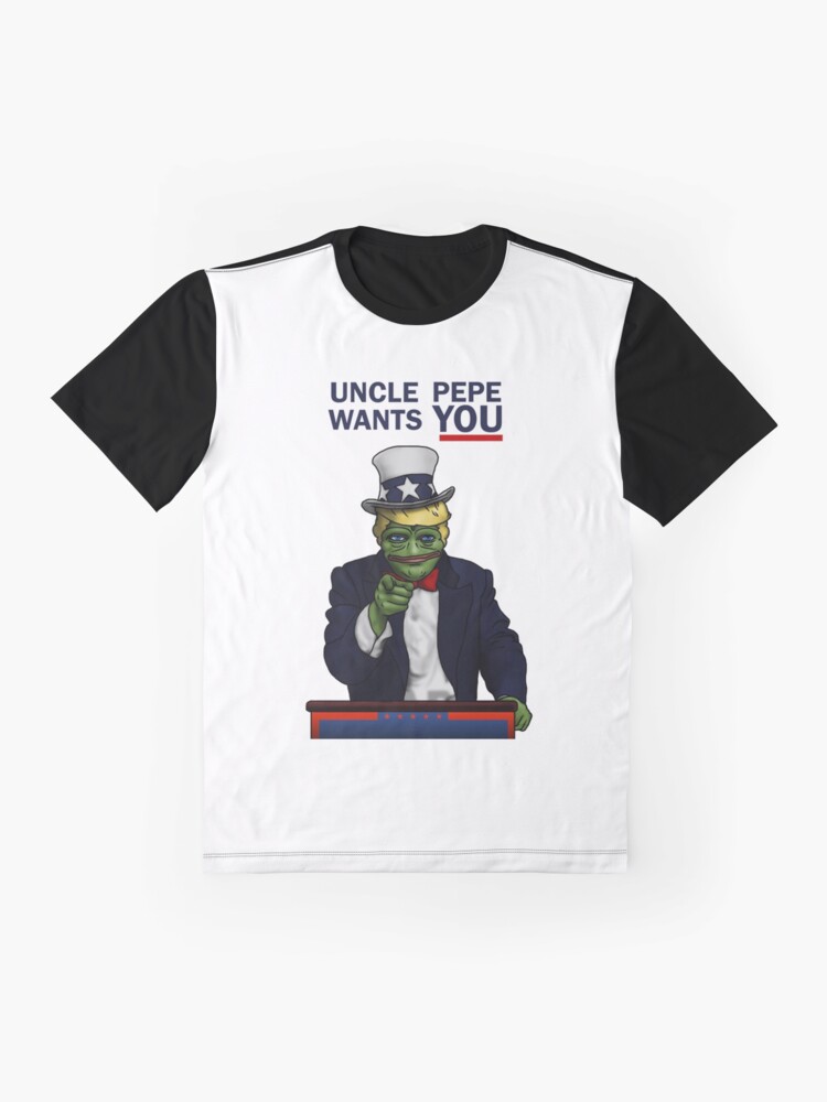 "Uncle Pepe wants you" T-shirt for Sale by thomas-hobbes | Redbubble | cult of kek graphic t ...
