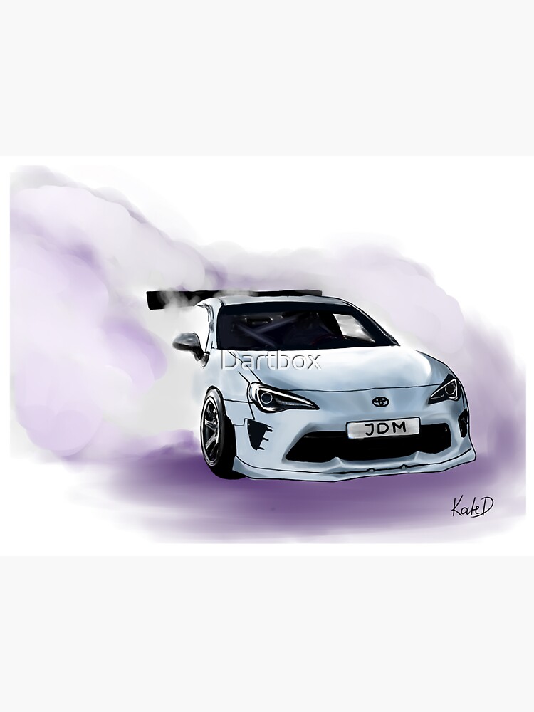 "toyota gt86 " Sticker by Dartbox | Redbubble