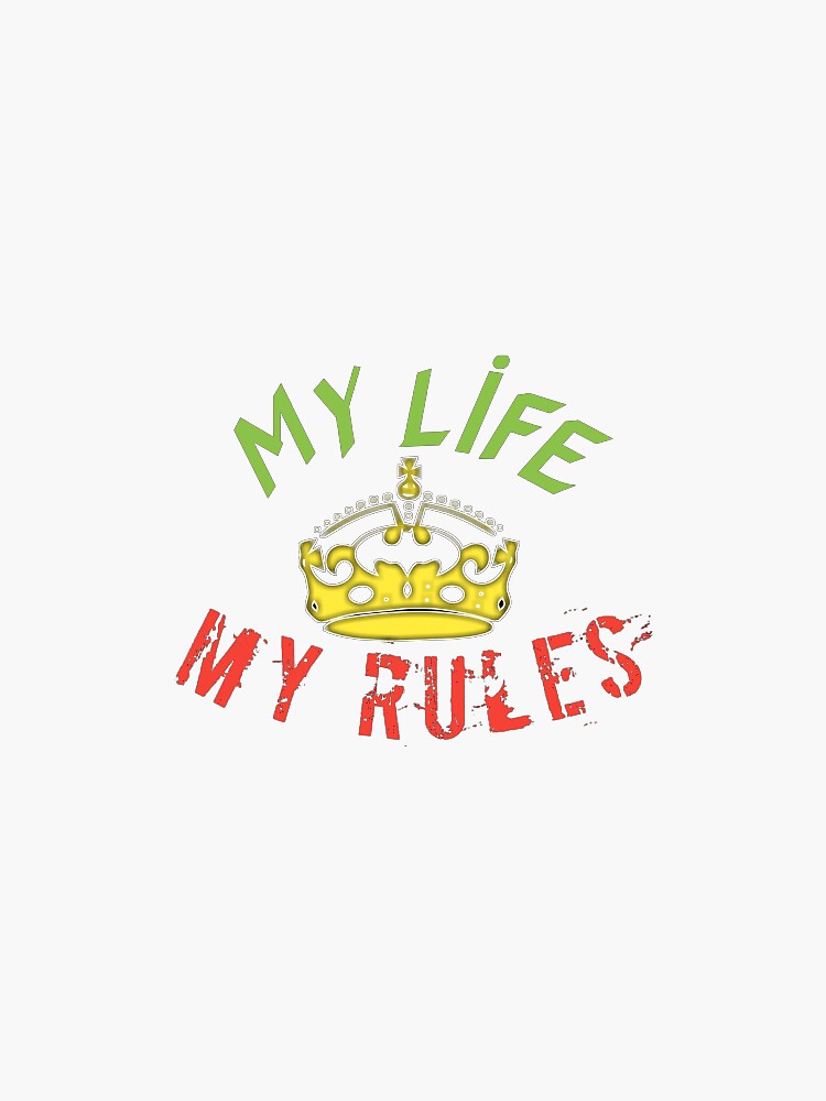 "my life" Sticker by canhouse | Redbubble