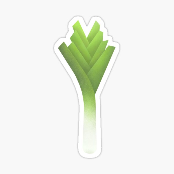 "Leek" Sticker for Sale by freyrr | Redbubble