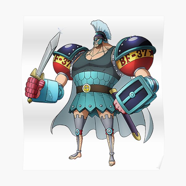 "Franky one piece" Poster for Sale by CourtPollich | Redbubble