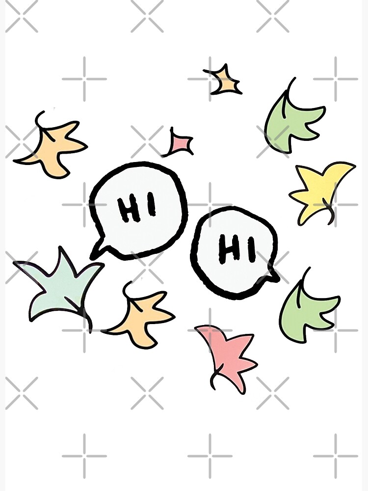 "Heartstopper Hi" Art Print for Sale by Bobacrews | Redbubble
