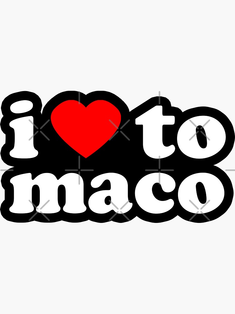 "I Love To Maco | Trinidad And Tobago Maco | Trinidad Slang Maco ...
