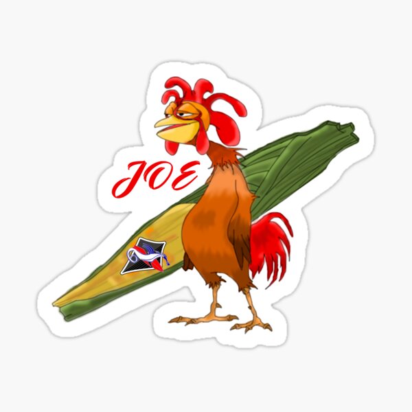 "CHICKEN JOE" Sticker for Sale by Fundodecoral | Redbubble