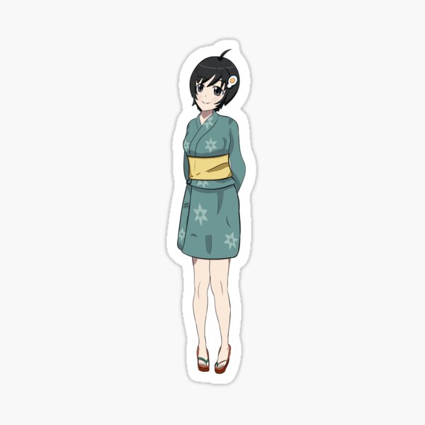 "Tsukihi Araragi (Monogatari Series)" Sticker for Sale by NitoriSkye ...