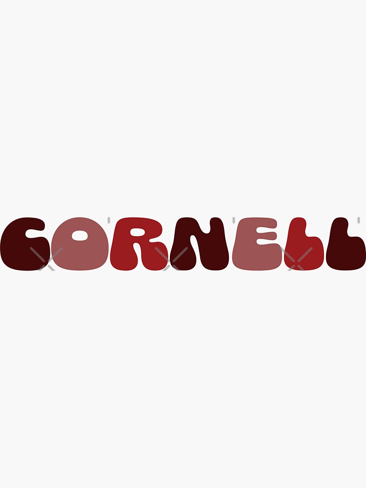 "Cornell University Sticker " Sticker by AlexDara | Redbubble