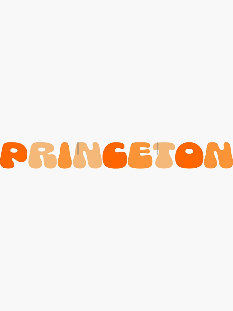 "Princeton University Sticker " Sticker by AlexDara | Redbubble