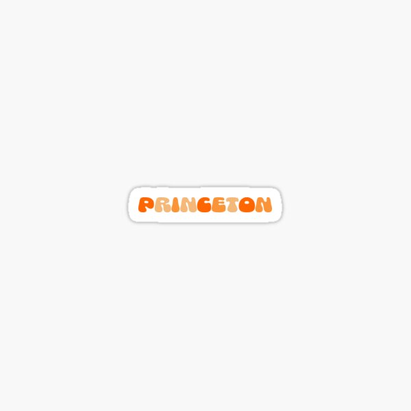 Princeton University Sticker Sticker By Alexdara Redbubble