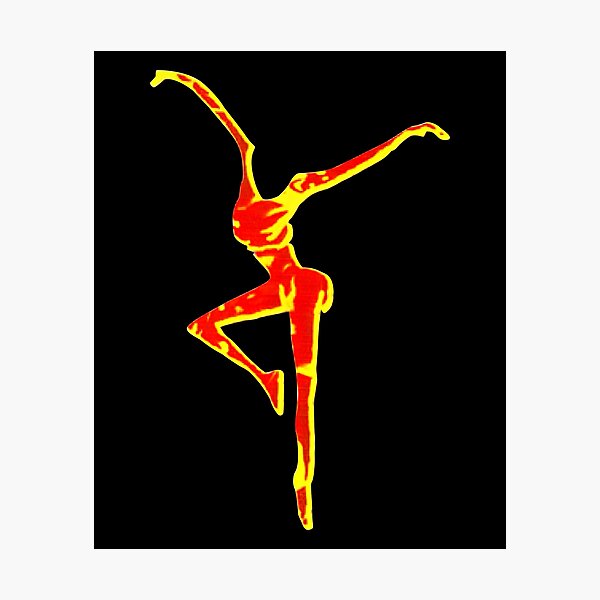 "DMB Fire Dancer Die Cut" Photographic Print for Sale by Mattieunique ...