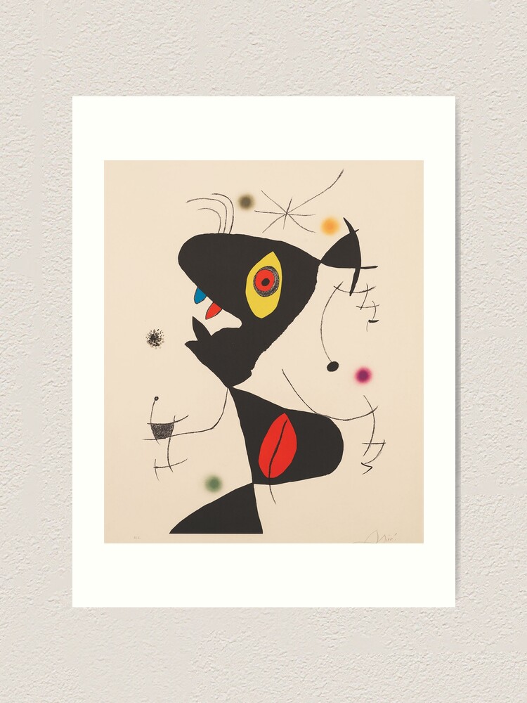 "Miro Print Art, Miro Poster, Joan Miro Printed Art, Miro Wall Art ...