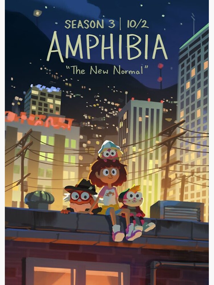 "Amphibia Season 3 - The New Normal" Art Print for Sale by vivanellyz ...