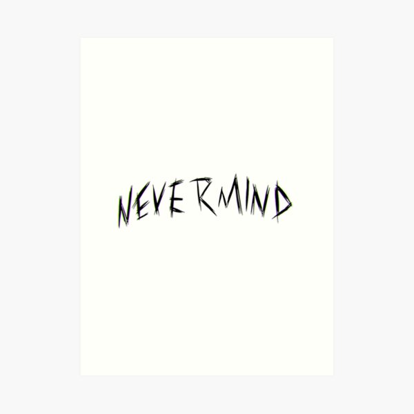 "Jimin's tattoo – Nevermind" Art Print for Sale by ryuart06 | Redbubble