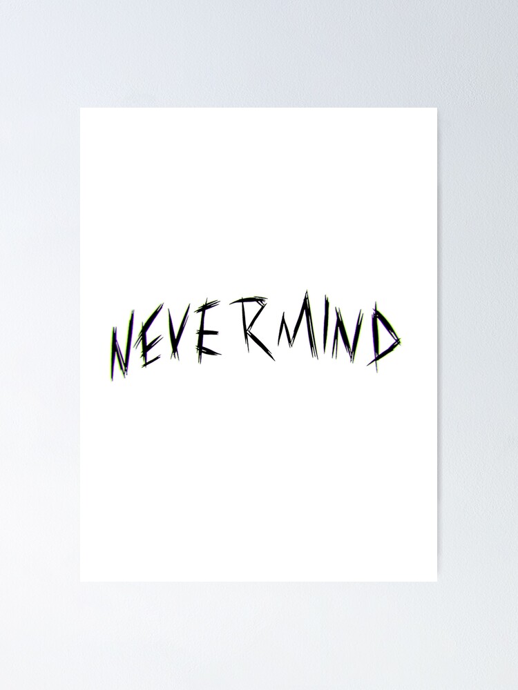 "Jimin's tattoo – Nevermind" Poster for Sale by ryuart06 | Redbubble