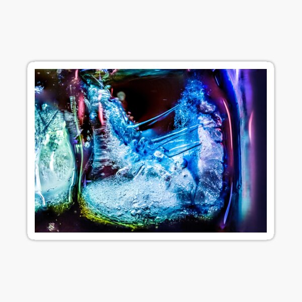 "Neon Nice 1" Sticker for Sale by amgphotography | Redbubble