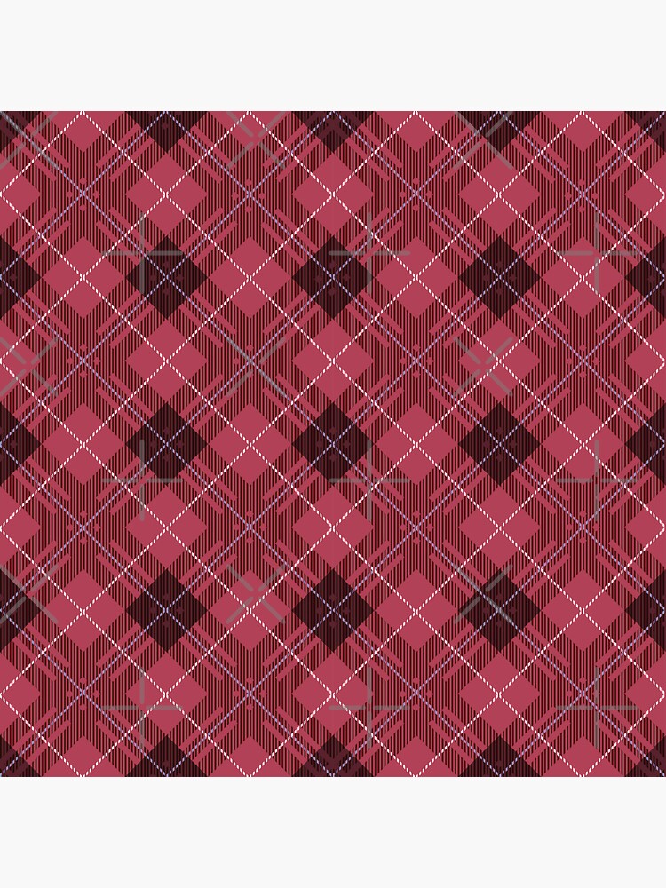 "Clan Bryson Tartan Red" Sticker for Sale by inDesignBK | Redbubble