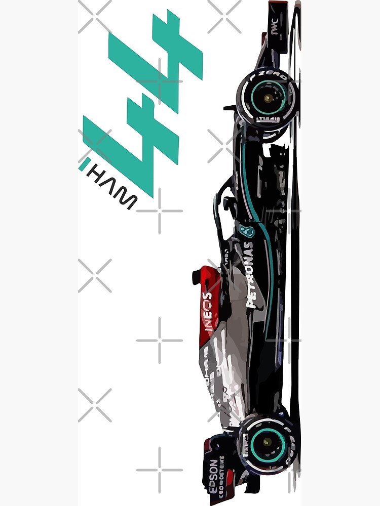 "Lewis Hamilton 44 - F1 2023" Poster for Sale by Malaka7 | Redbubble
