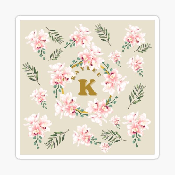 "Kaylee with flowers " Sticker for Sale by JessicaMhone | Redbubble