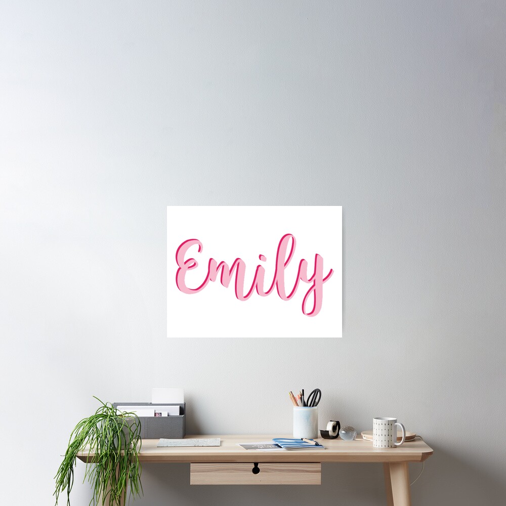 "Emily" Poster for Sale by radiantdark | Redbubble