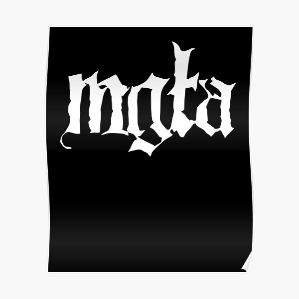 "Mgla Band Logo" Poster for Sale by Terranceiu12 | Redbubble