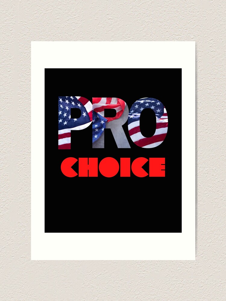 "Pro Choice Abortion Right movement fill in typography US flag creative ...