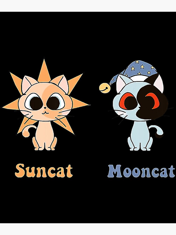 "Sundrop and Moondrop as Fnaf Security Breach cats" Art Print for Sale ...