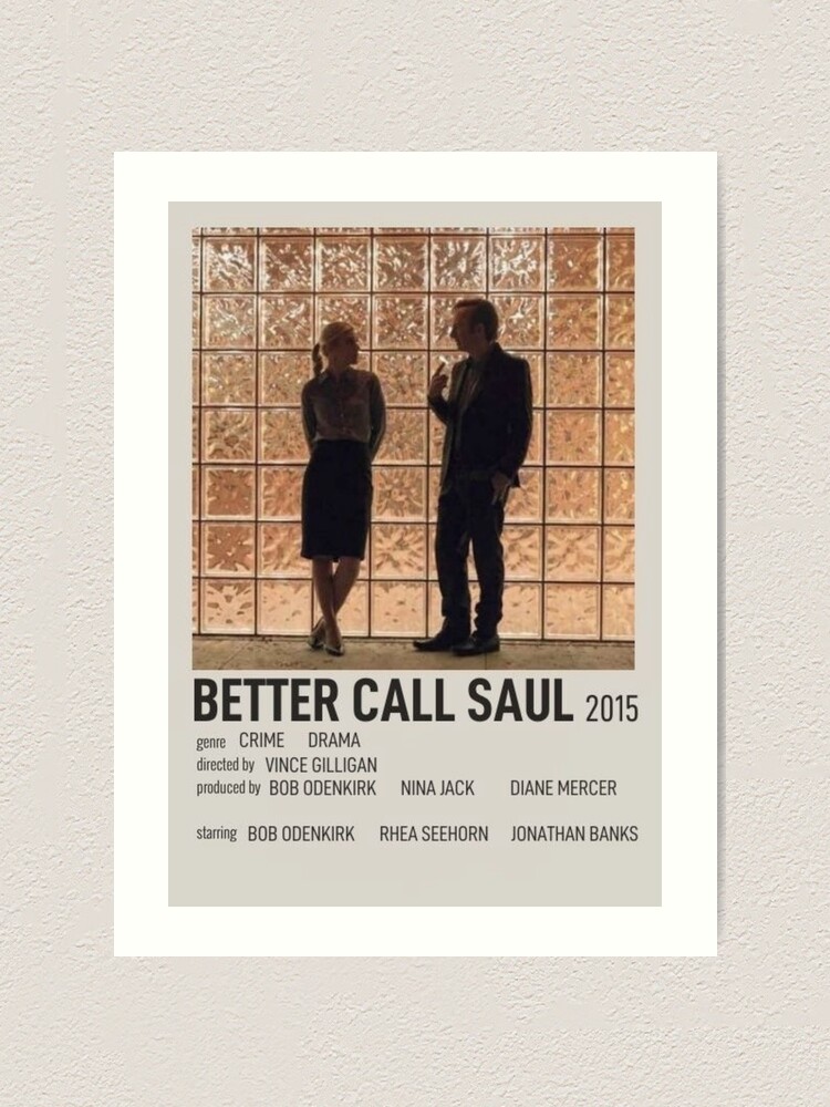 "better call saul minimalist" Art Print for Sale by abdrahman-art ...