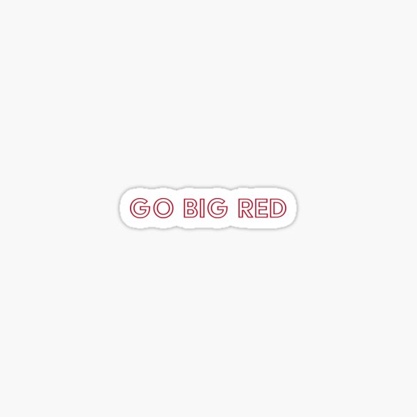 "Go Big Red - Cornell University Sticker " Sticker by AlexDara | Redbubble