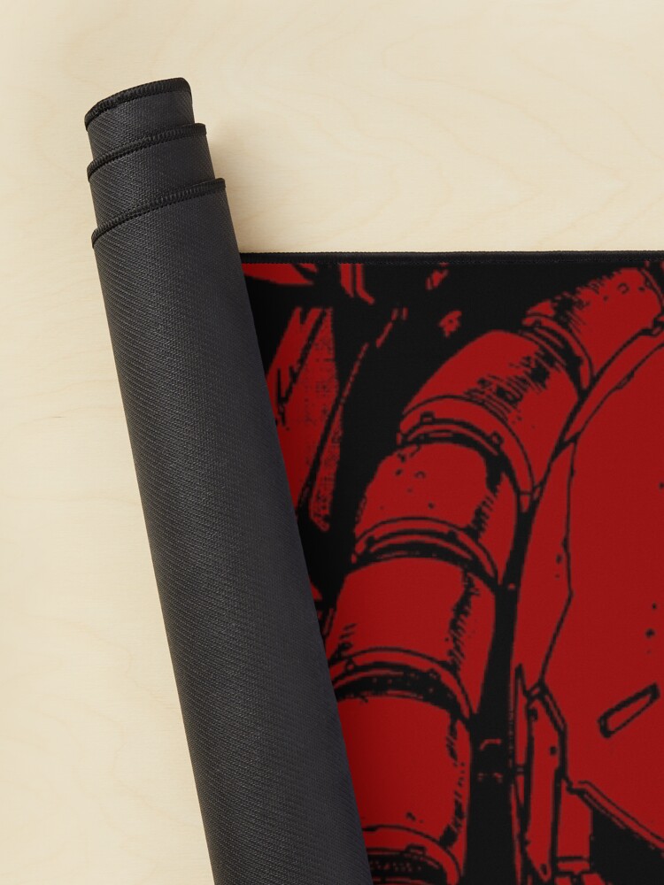 "MANGA_ZAKU RED" Mouse Pad for Sale by Bushido89 | Redbubble