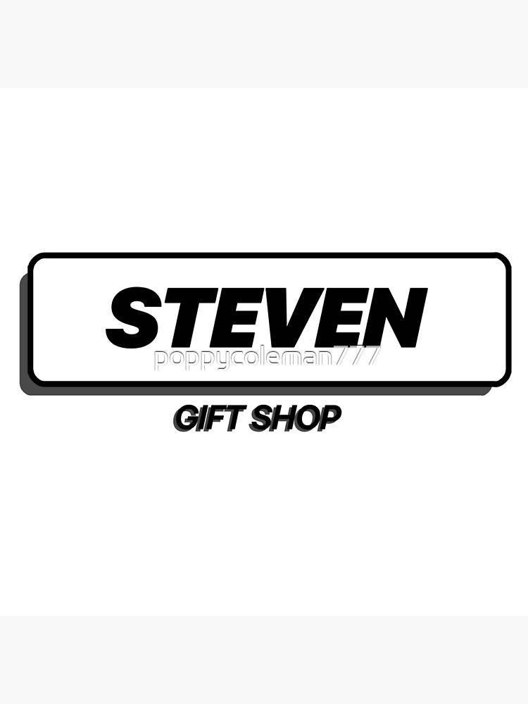 "Steven Grant Name Tag" Poster for Sale by poppycoleman777 | Redbubble