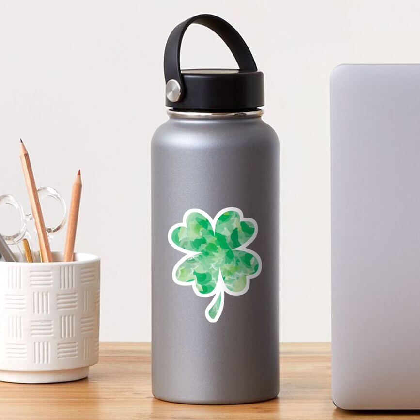 "Lucky Clover" Sticker by mschmidtdesigns | Redbubble