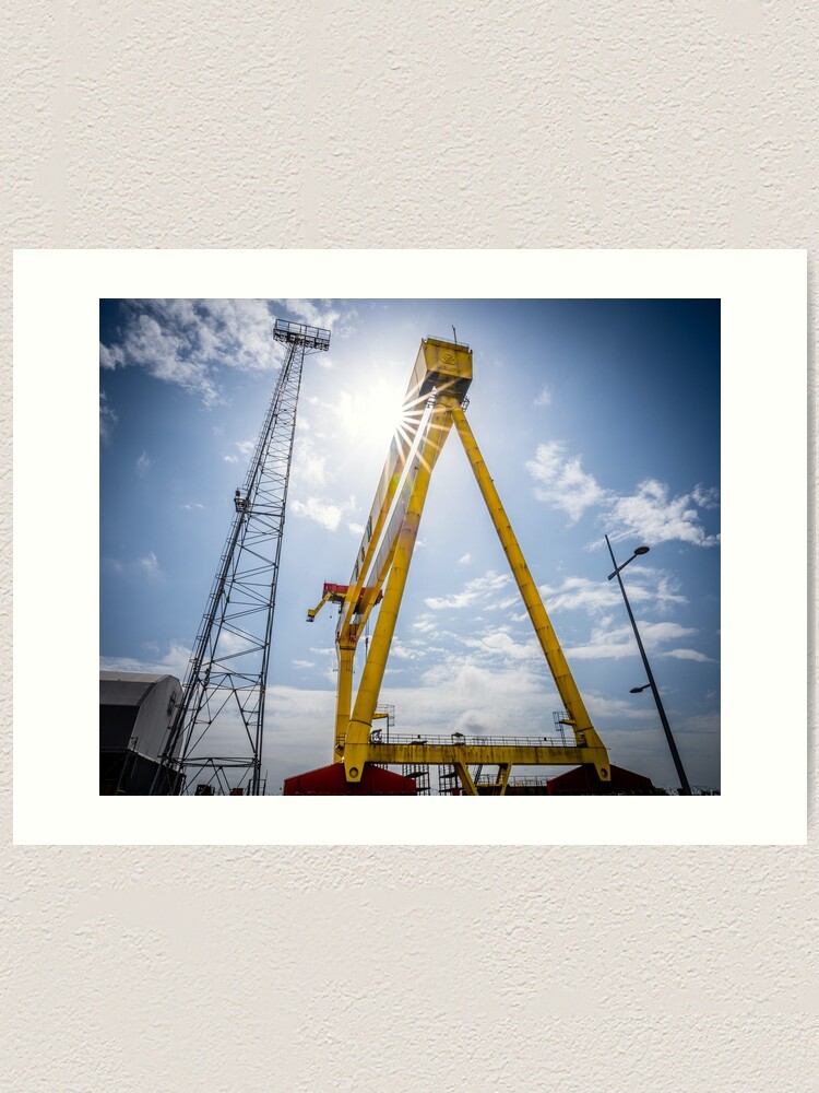 "Belfast Shipyard 1" Art Print by nrbphotography | Redbubble