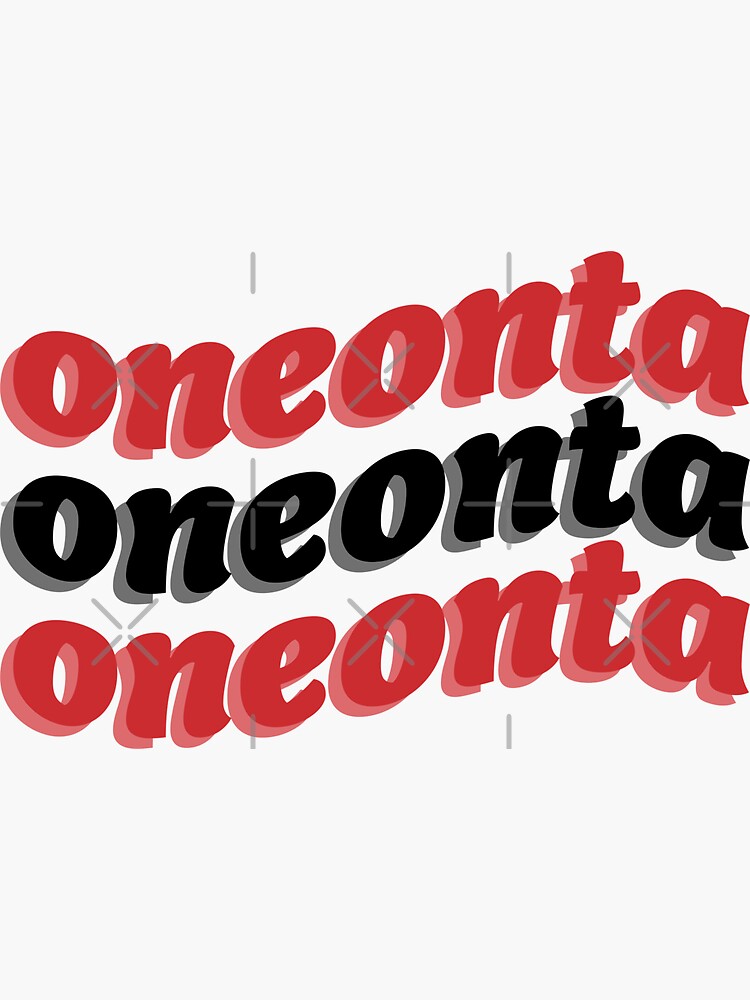 "SUNY Oneonta Sticker " Sticker for Sale by AlexDara | Redbubble