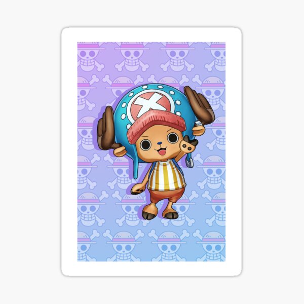 "Tony Tony Chopper" Sticker by Lozzaren | Redbubble