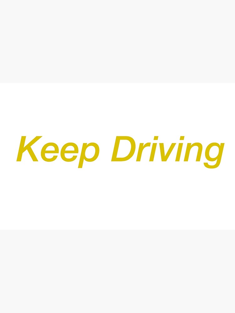 "Harry Styles HH Keep Driving" Poster for Sale by mlarmon | Redbubble