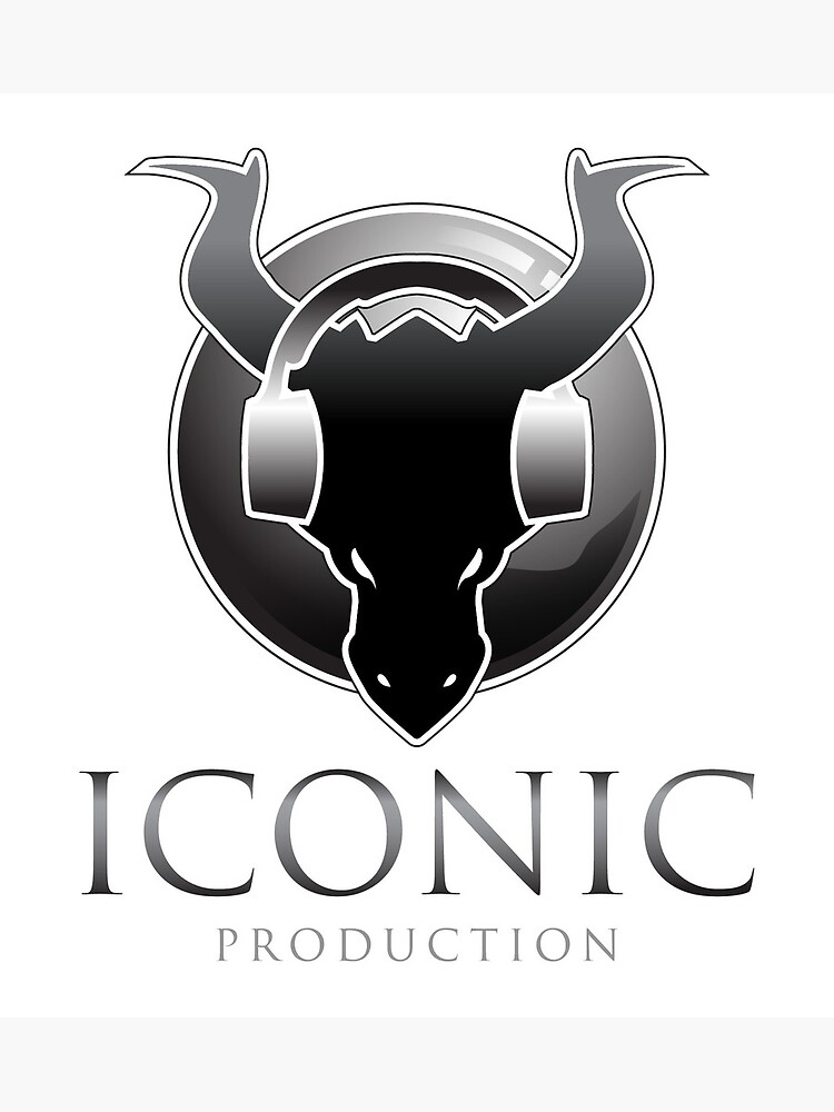 "Iconic Production New Era Logo - Black and White" Art Print for Sale ...