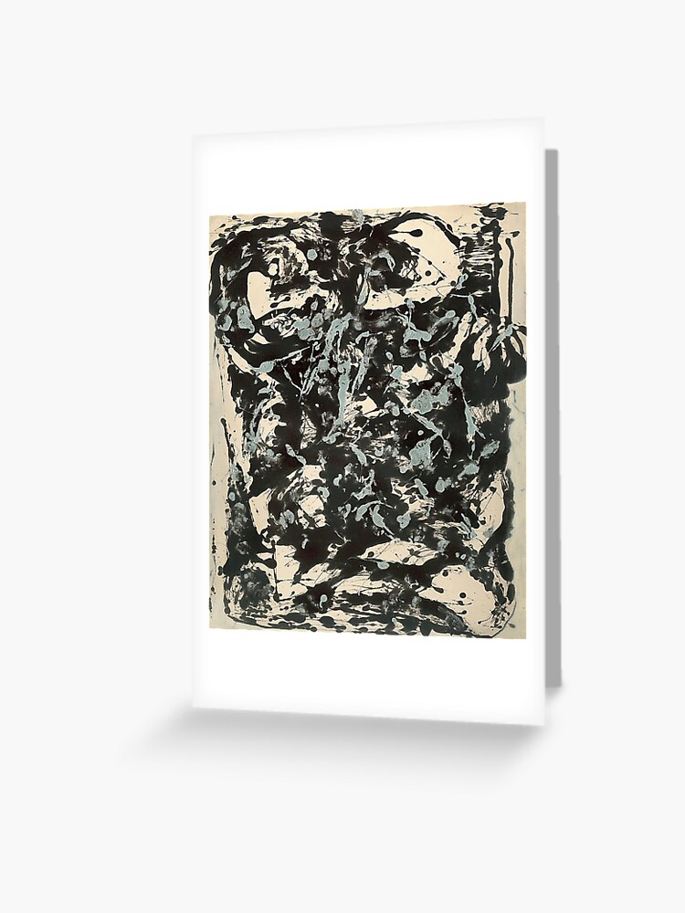 "Jackson pollock" Greeting Card for Sale by Whatsbeau | Redbubble