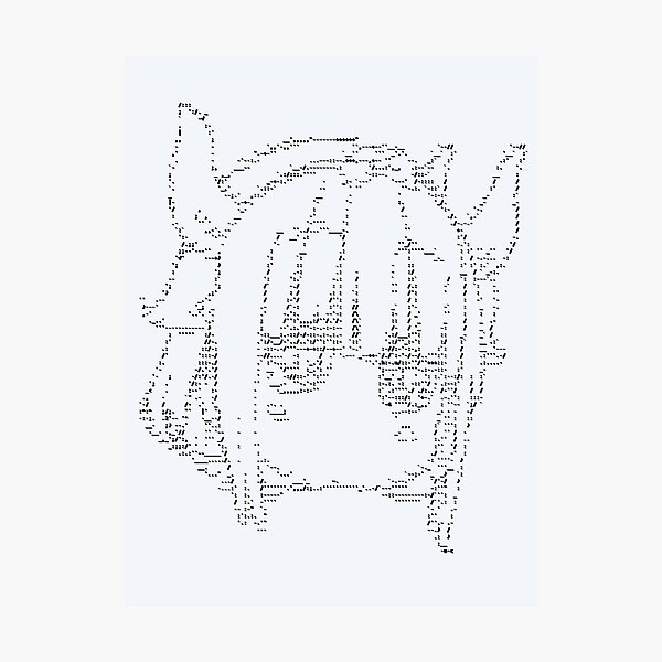 "Kanna ASCII - Maid Dragon OP" Photographic Print by Zikkled | Redbubble