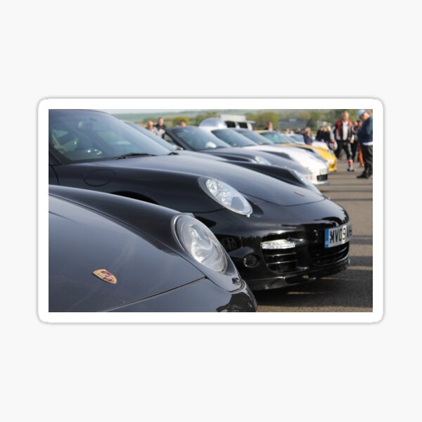 "Porsche 911s" Sticker by Gingertom | Redbubble