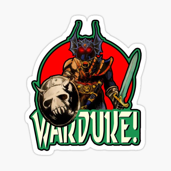 "Dungeons & Dragons Warduke Classic 80s Cartoons" Sticker by ...