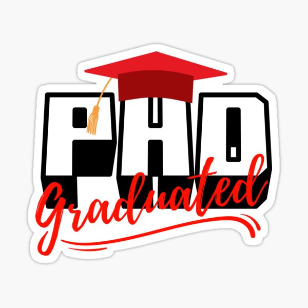 " PHD 2022 graduation" Sticker by reka88 | Redbubble