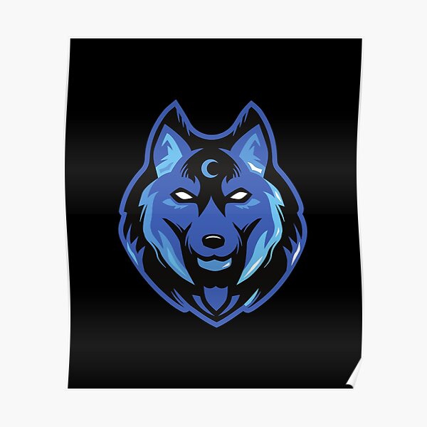 Póster «Cabeza de lobo azteca» de Bob-Arts | Redbubble