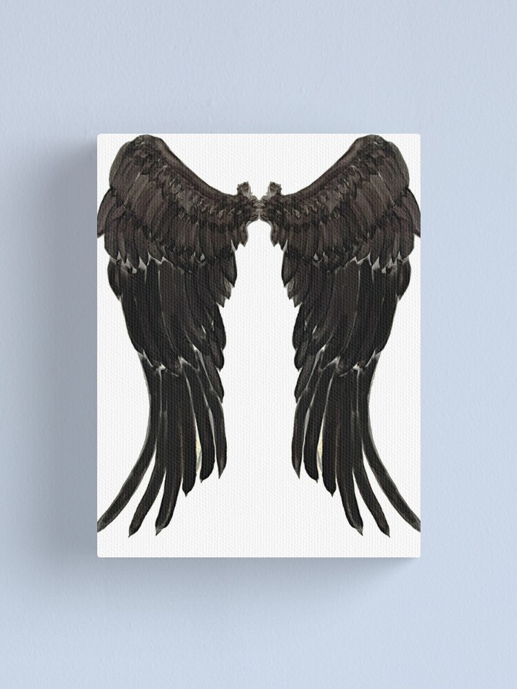 "Bad Angel Wings" Canvas Print for Sale by atlasartsn | Redbubble