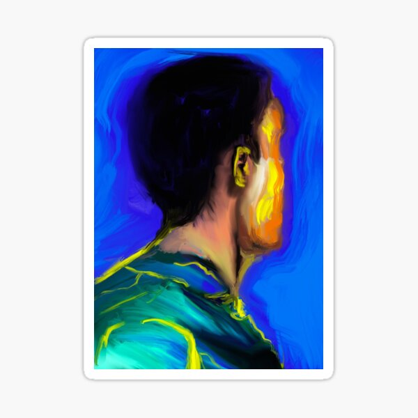 "Sliide, an introspective" Sticker for Sale by dusso | Redbubble
