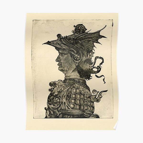 "Le Condottiere" Poster by RebekahByland | Redbubble