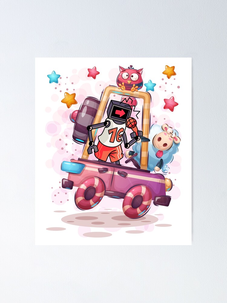 "FNF Car Hex" Poster for Sale by SL2C-Kids | Redbubble